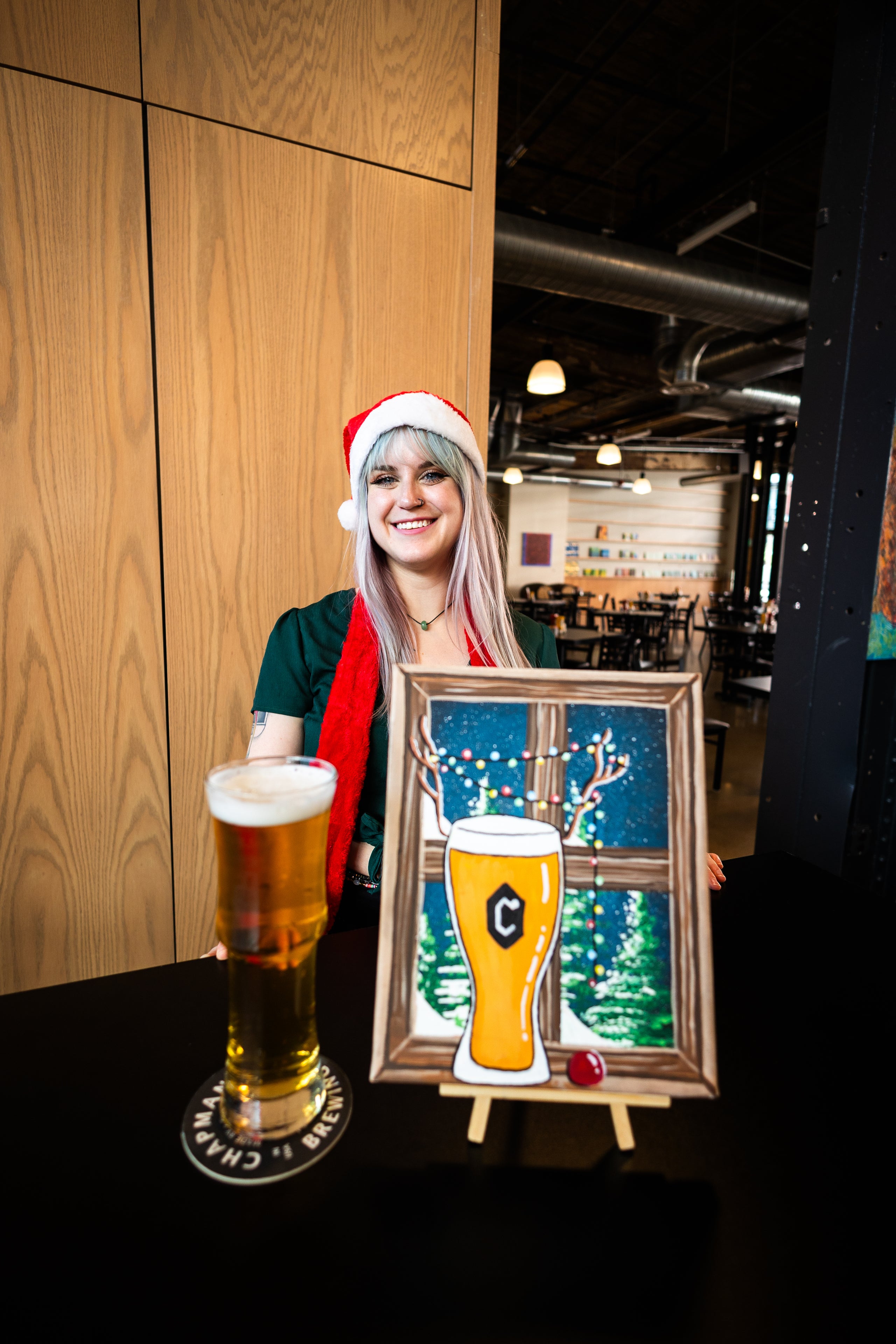 Christmas Beer and Canvas 🎄 | Chapman's Brewing Company
